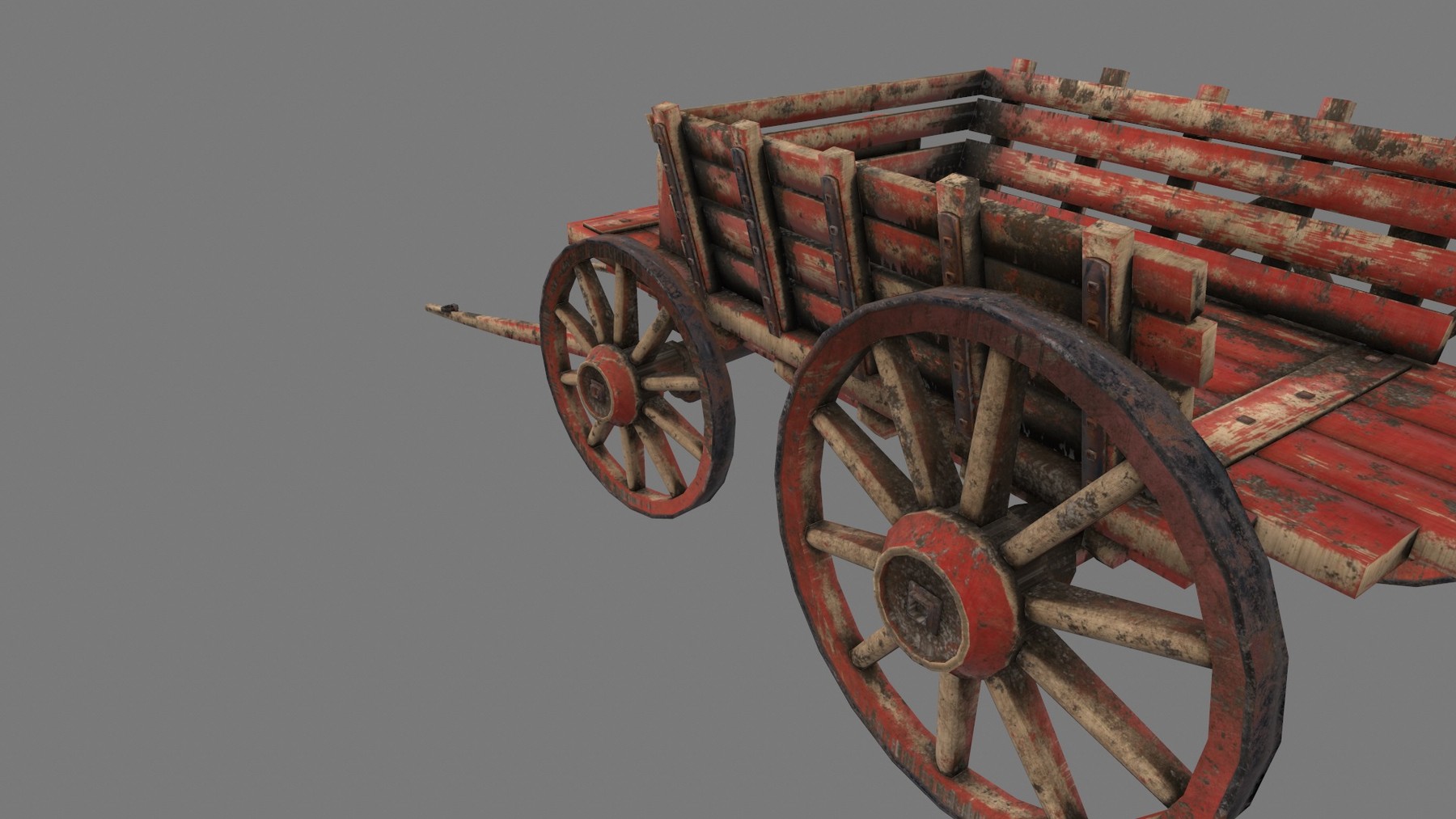 ArtStation - Wooden_Cart | Game Assets