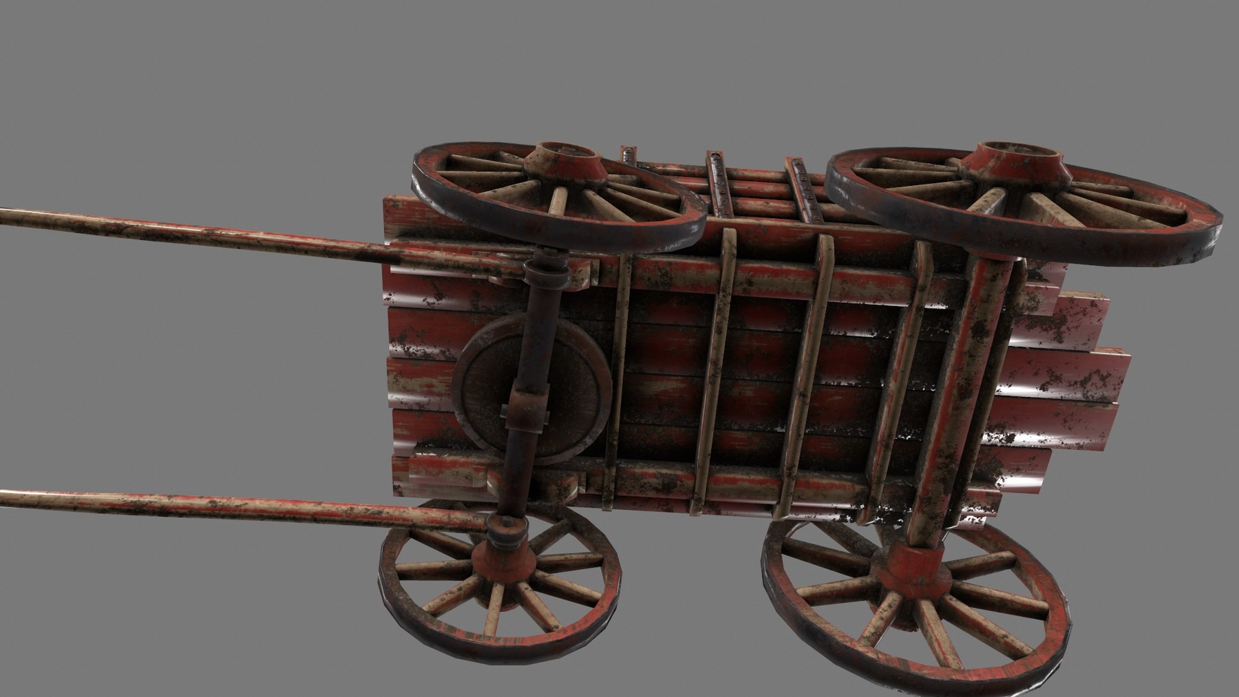 ArtStation - Wooden_Cart | Game Assets