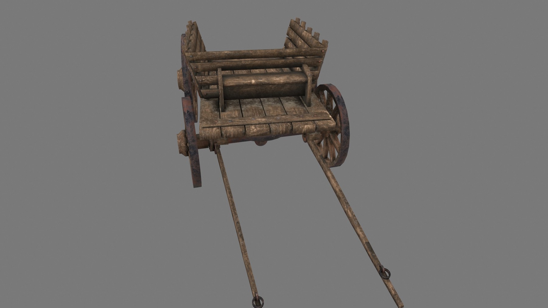 ArtStation - Wooden_Cart | Game Assets