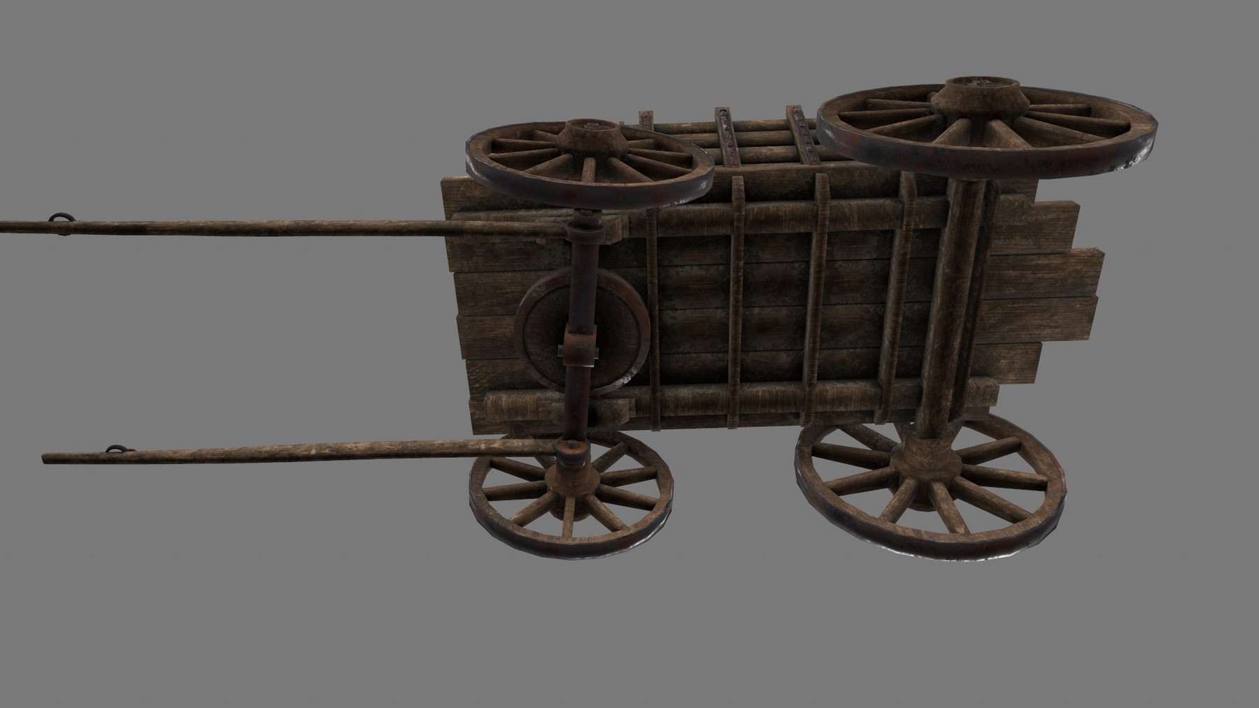 ArtStation - Wooden_Cart | Game Assets
