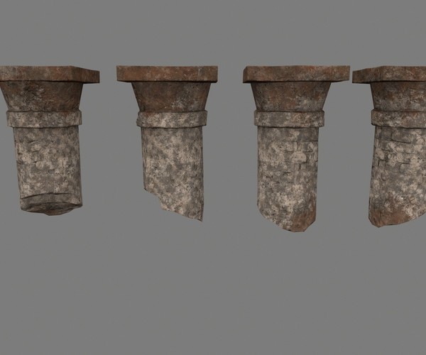 ArtStation - pillar set | Resources