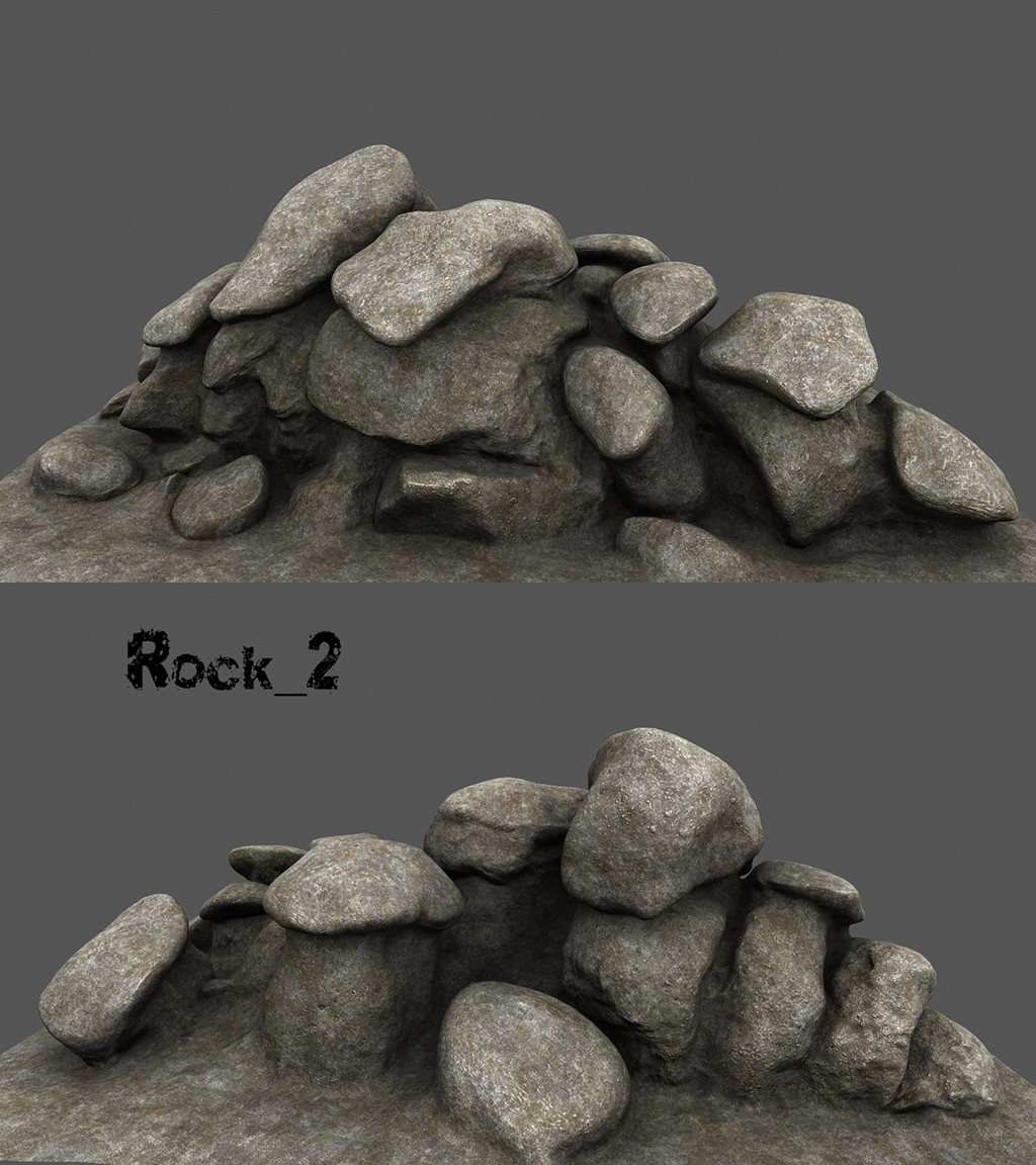 ArtStation - rocks set | Resources