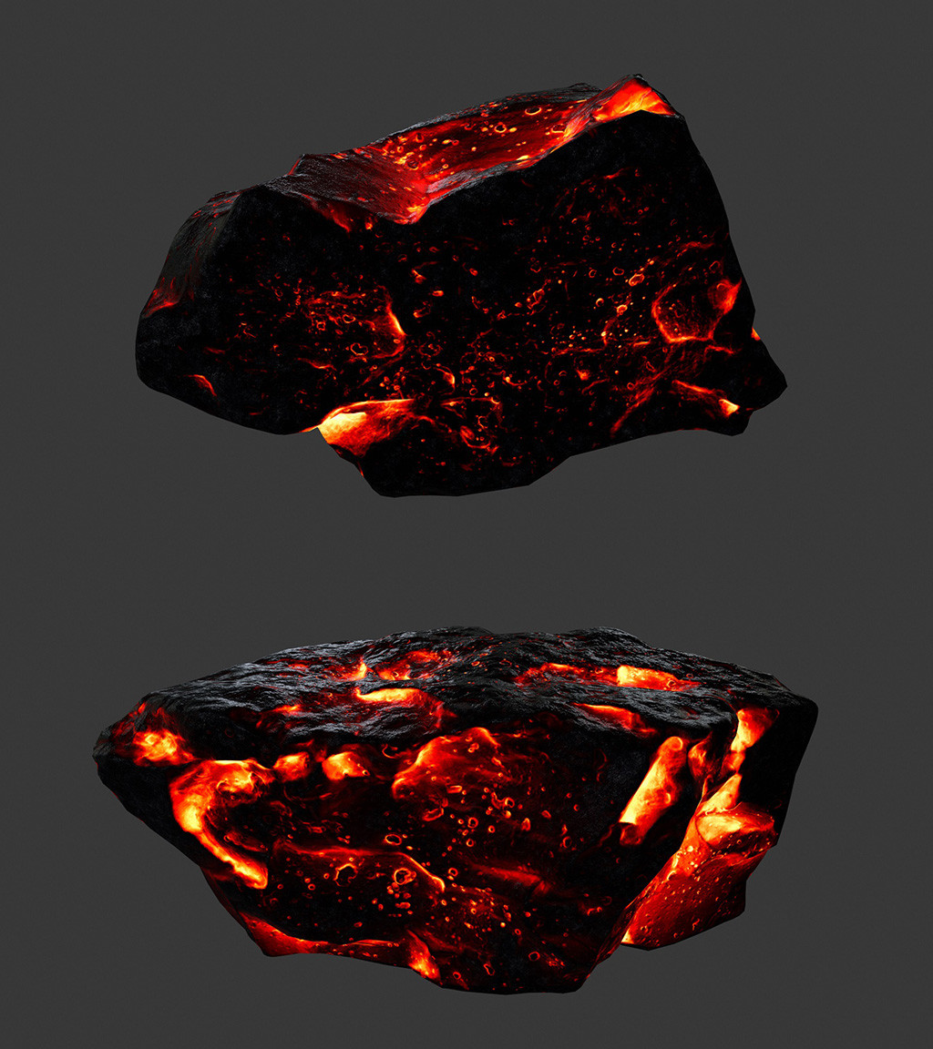 ArtStation - lava rocks | Resources