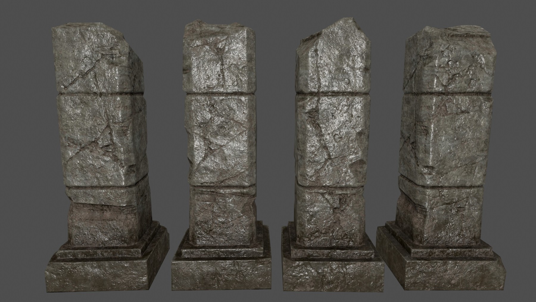 ArtStation - ruin set | Resources