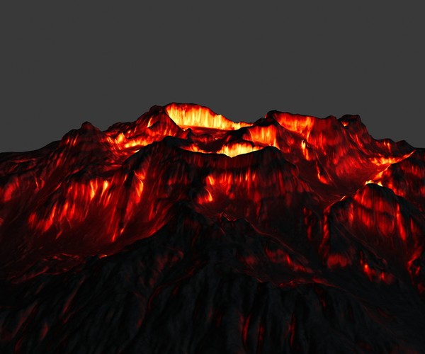 ArtStation - volcano | Resources