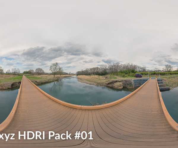 ArtStation - Bridge - 16K 32bit HDRI Spherical Panorama (from Pack #1 ...