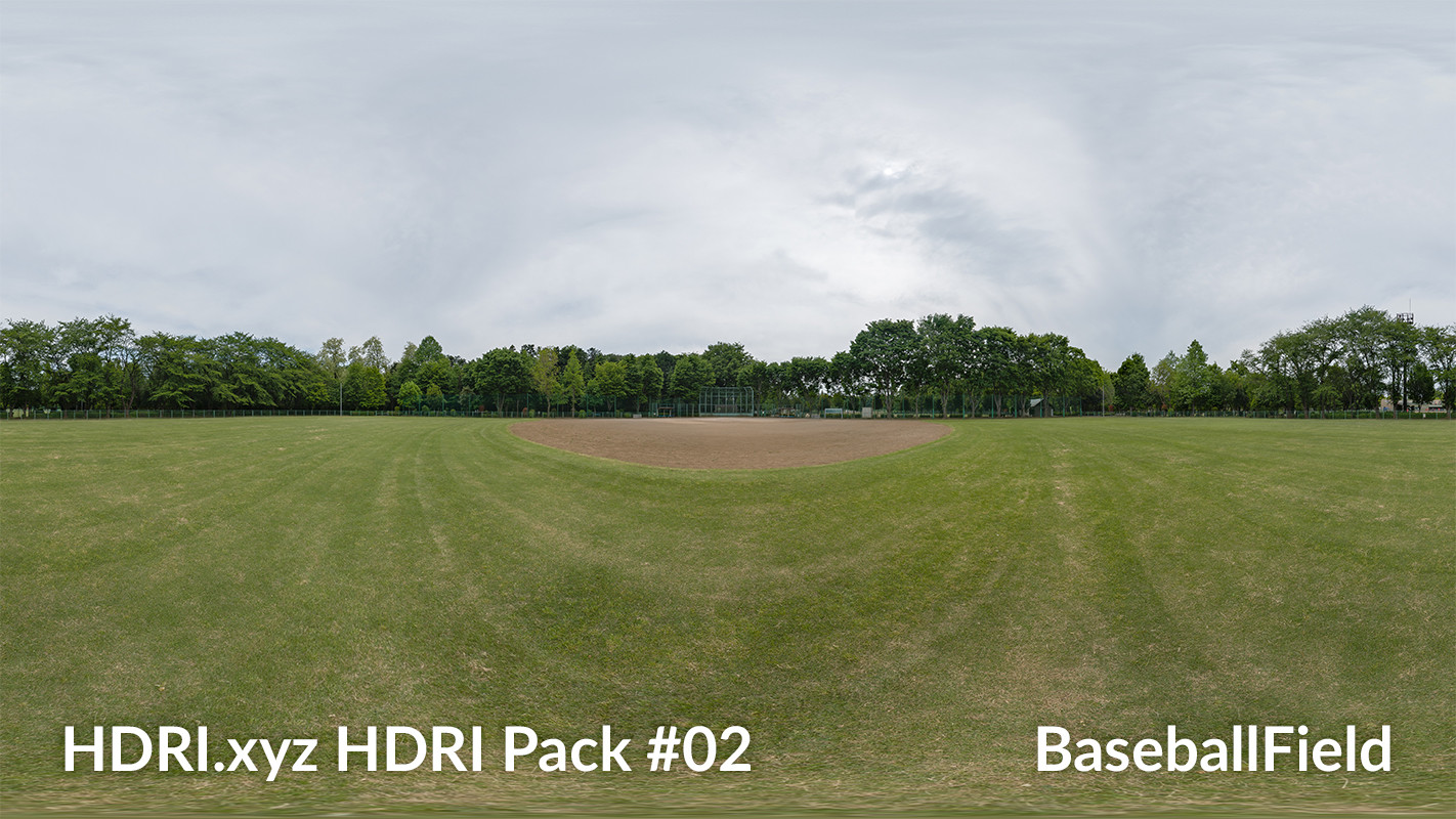 Vlad Erium - Baseball Field - 16K 32bit HDRI Spherical Panorama (from ...