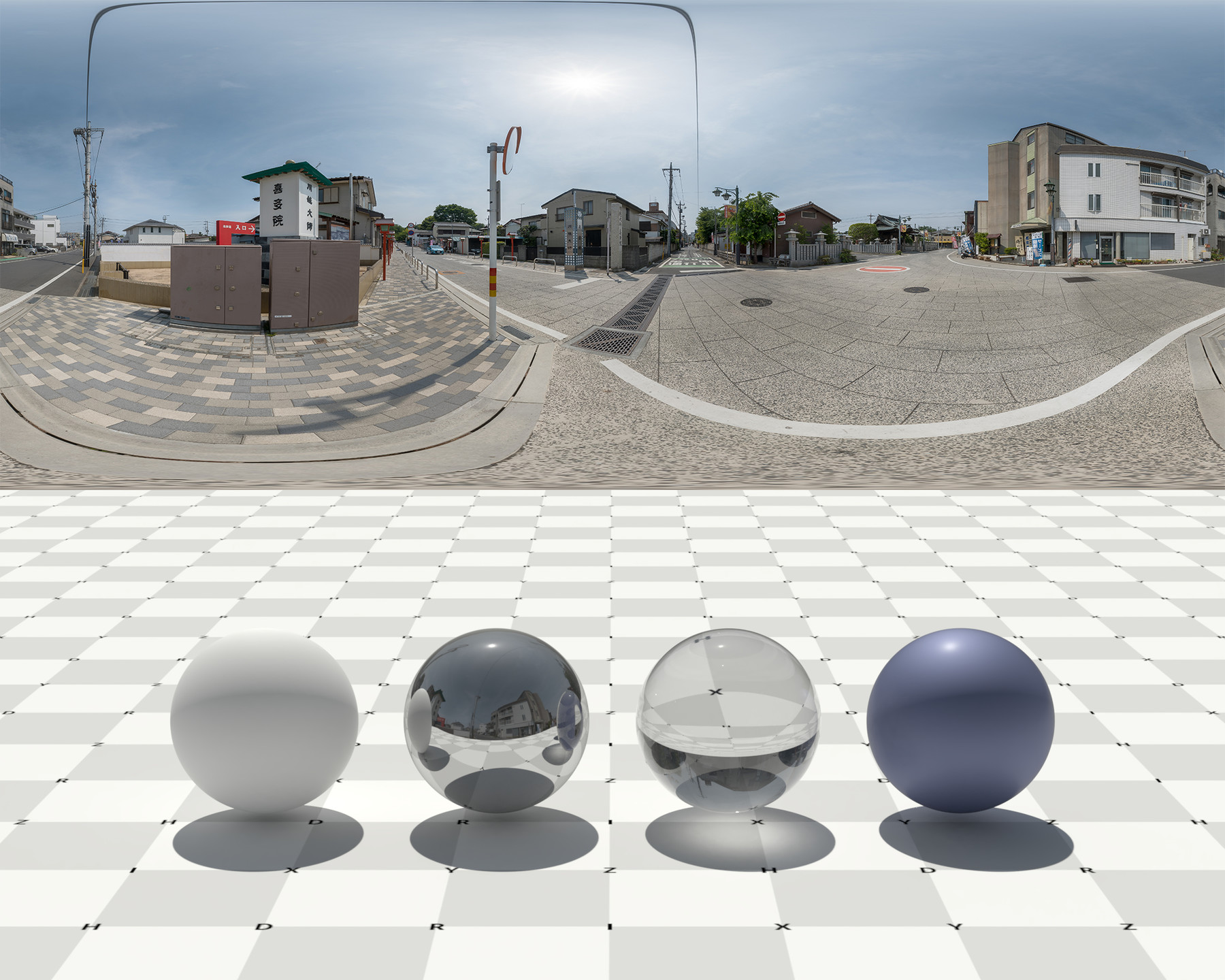 ArtStation - Crossroad - 16K 32bit HDRI Spherical Panorama (from Pack ...