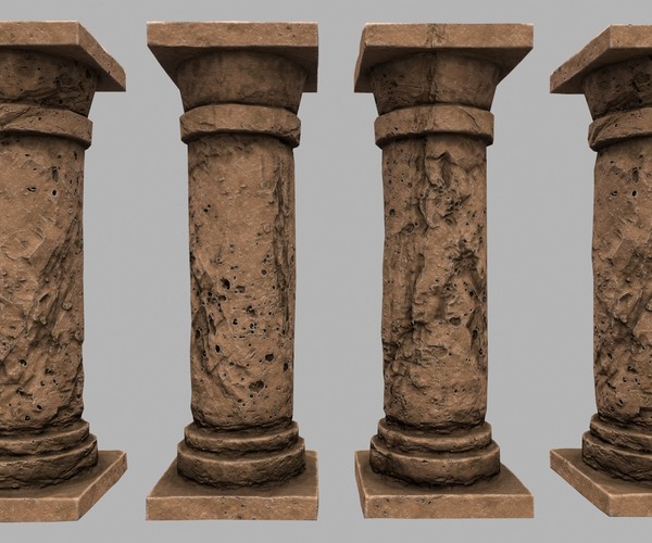 ArtStation - pillar set | Resources