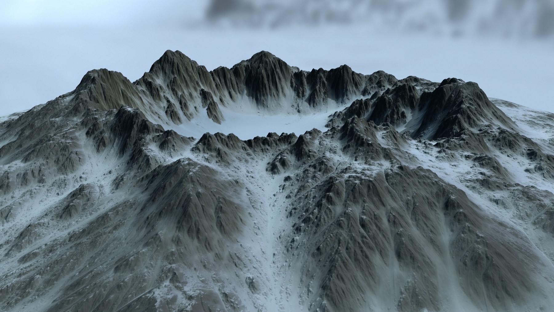 ArtStation - snow volcano | Resources