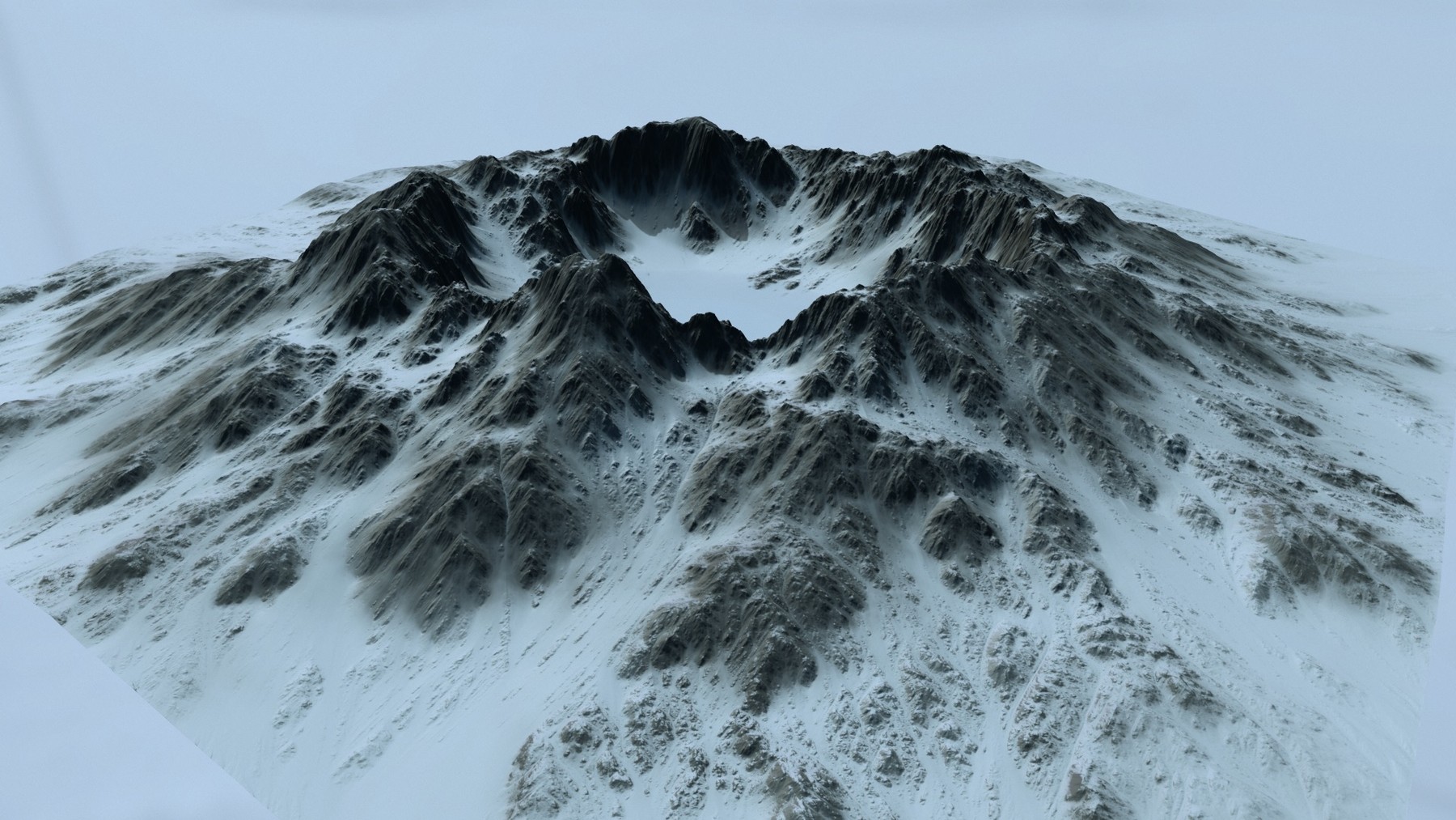 ArtStation - snow volcano | Resources