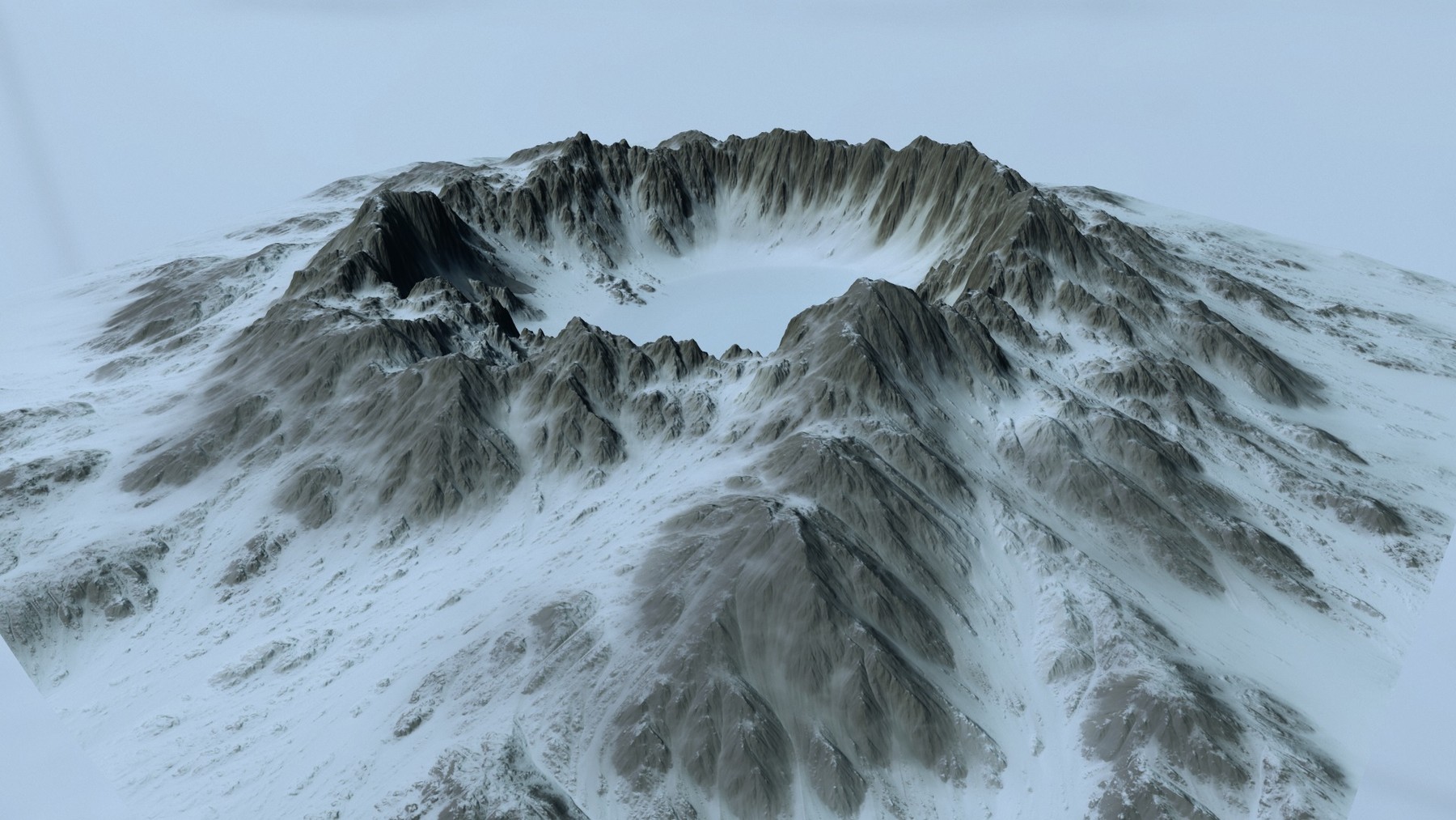 ArtStation - snow volcano | Resources