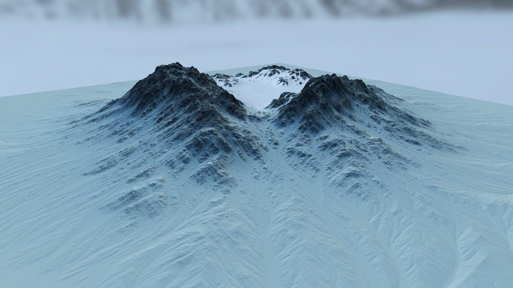 ArtStation - snow crater | Resources