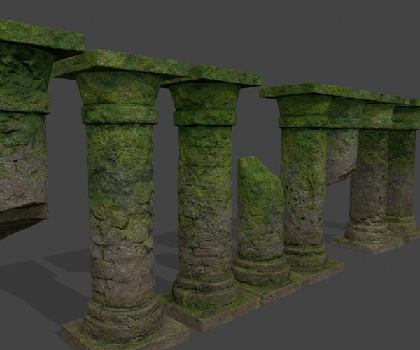 ArtStation - pillar set | Resources