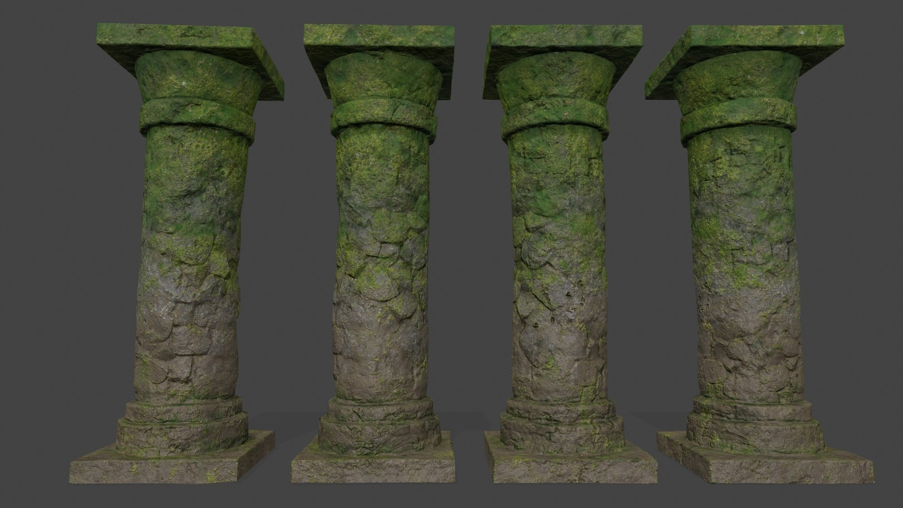 ArtStation - pillar set | Resources
