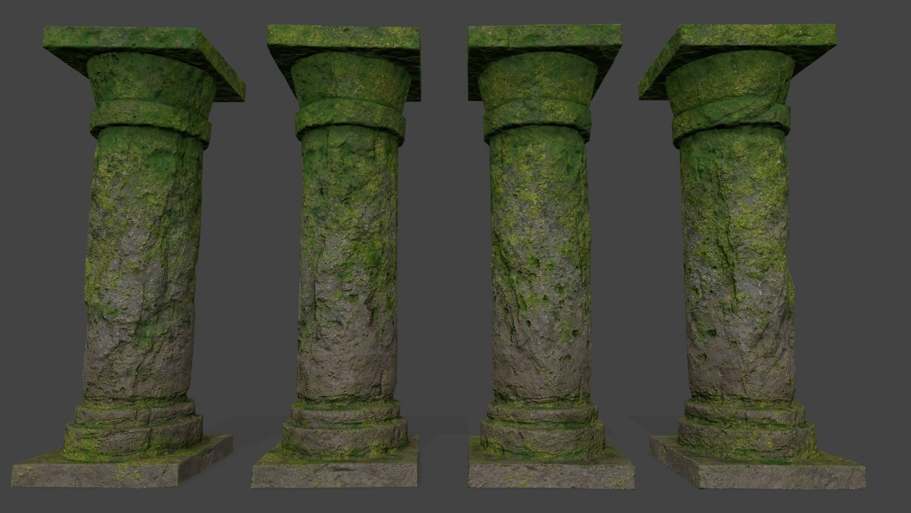 ArtStation - pillar set | Resources