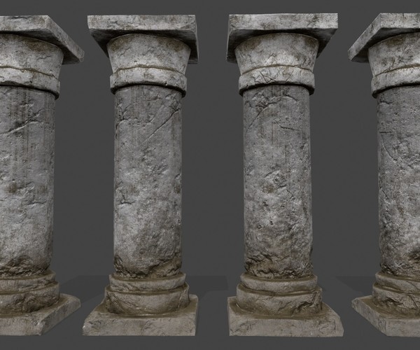 ArtStation - pillar set | Resources