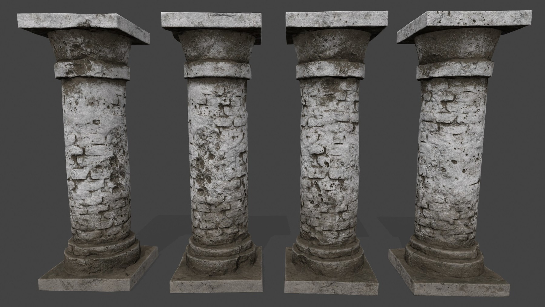 ArtStation - pillar set | Resources