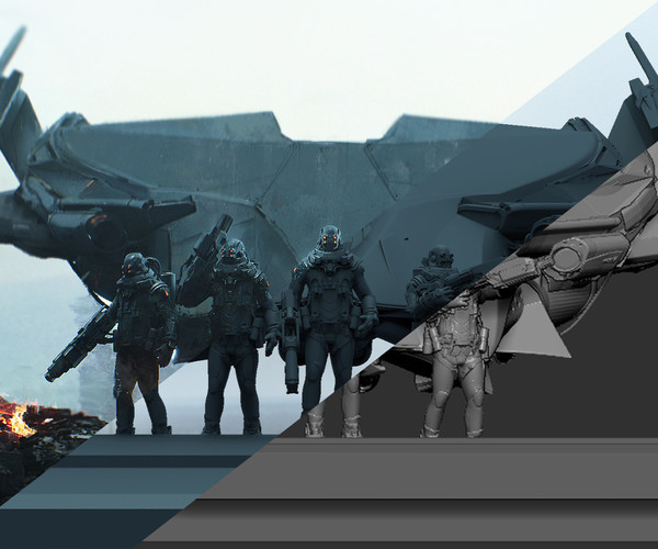 ArtStation - Step by Step + Brush: Aftermath of war (Rus&Eng) | Tutorials