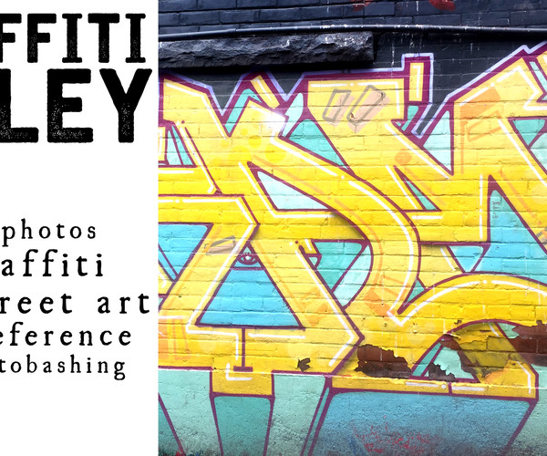 ArtStation - 50+ Graffiti Reference Photos for Artists! | Resources