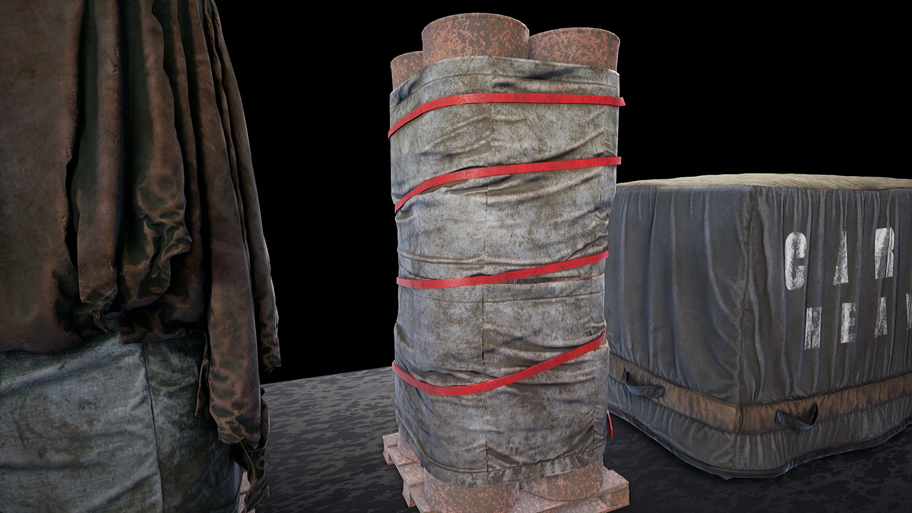 ArtStation - Fabric Cargo Pack Vol 01 | Game Assets