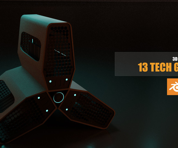 ArtStation - 3D TECH GADGETS | Resources