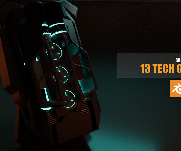 ArtStation - 3D TECH GADGETS | Resources