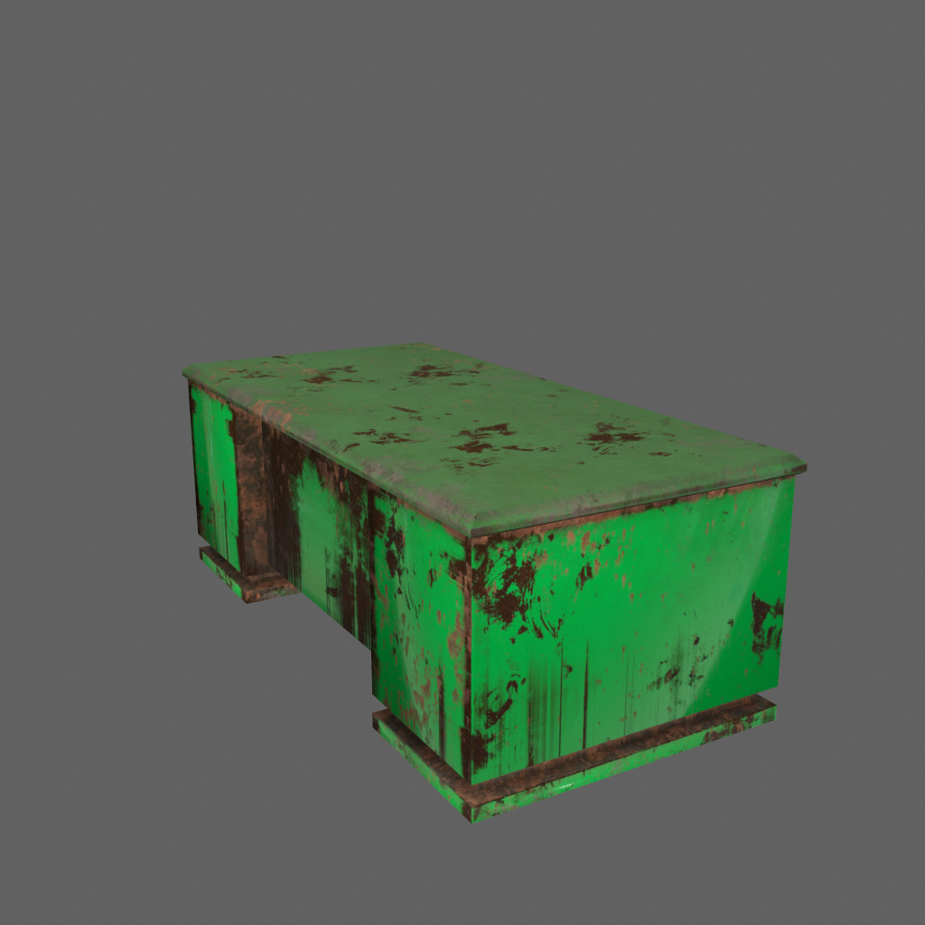 ArtStation - Desk_2 | Game Assets