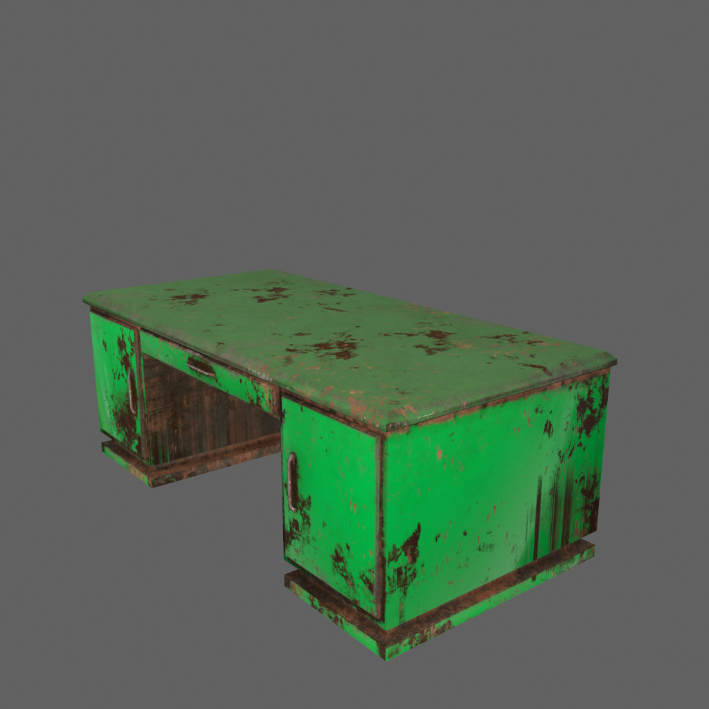 ArtStation - Desk_2 | Game Assets