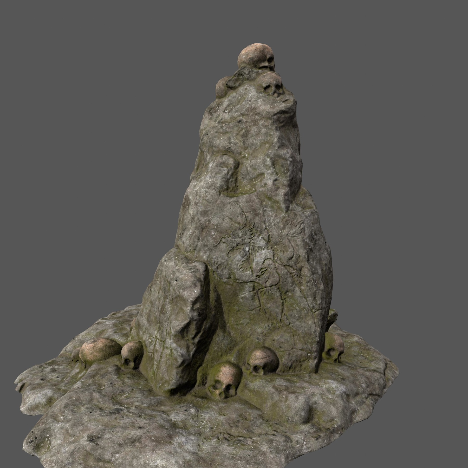 ArtStation - Skull_Mountain | Game Assets