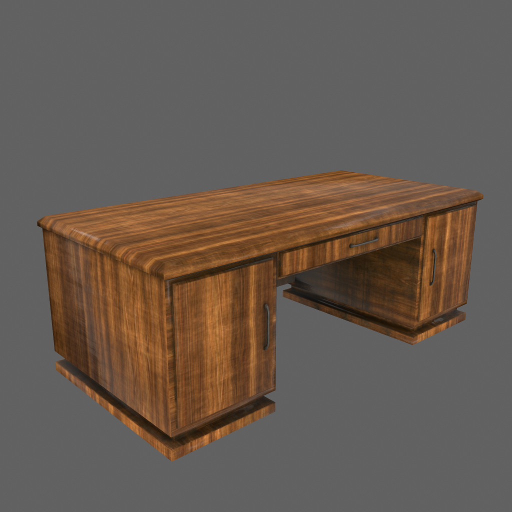 ArtStation - Desk_2 | Game Assets