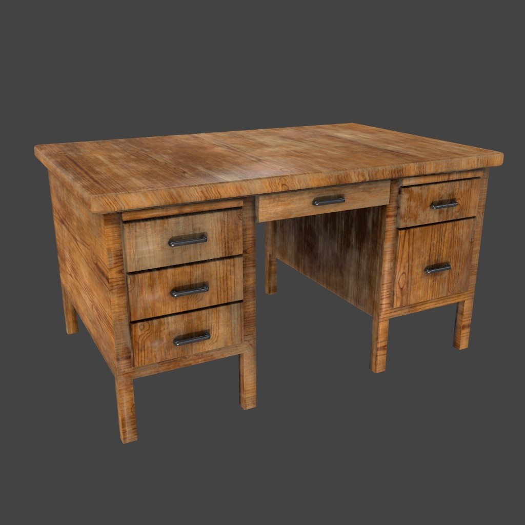 ArtStation - desk | Game Assets