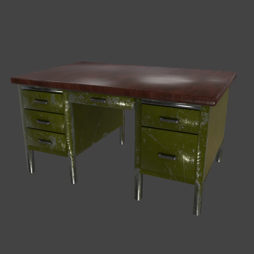 ArtStation - desk | Game Assets