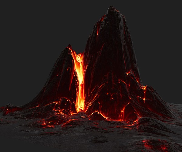 ArtStation - lava rock | Resources
