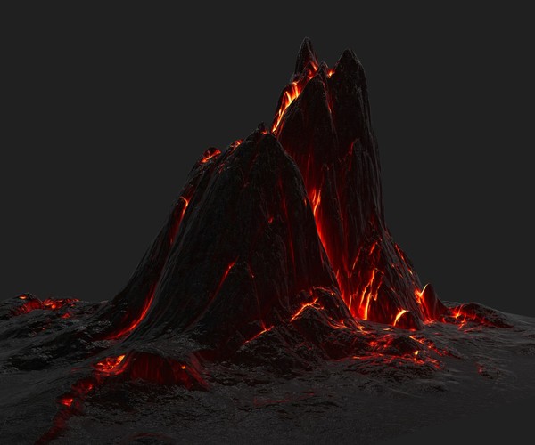 ArtStation - lava rock | Resources