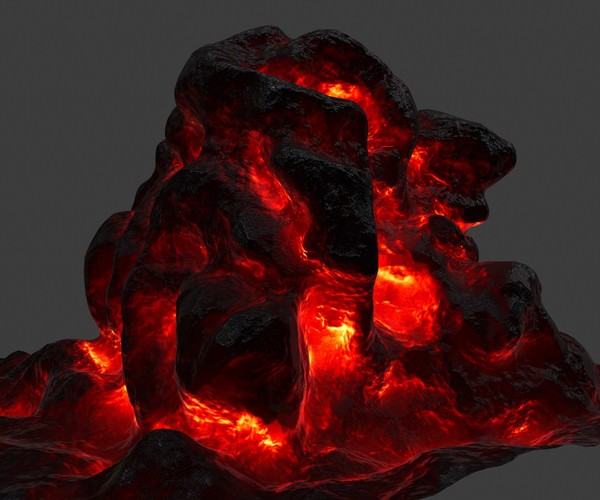 ArtStation - lava rock | Resources