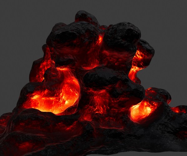 ArtStation - lava rock | Resources