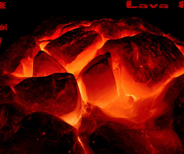 ArtStation - lava stone | Resources