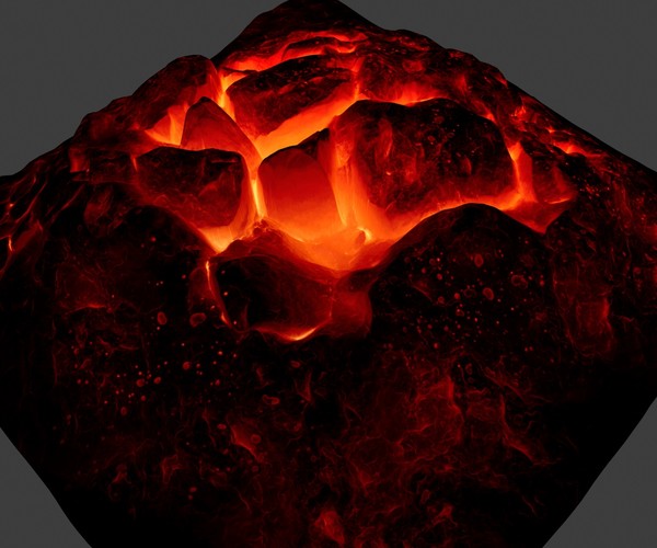 ArtStation - lava stone | Resources