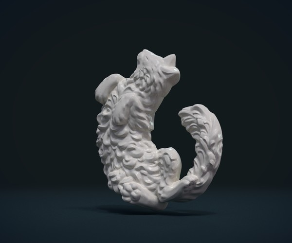 ArtStation - Cat bas-relief | Resources
