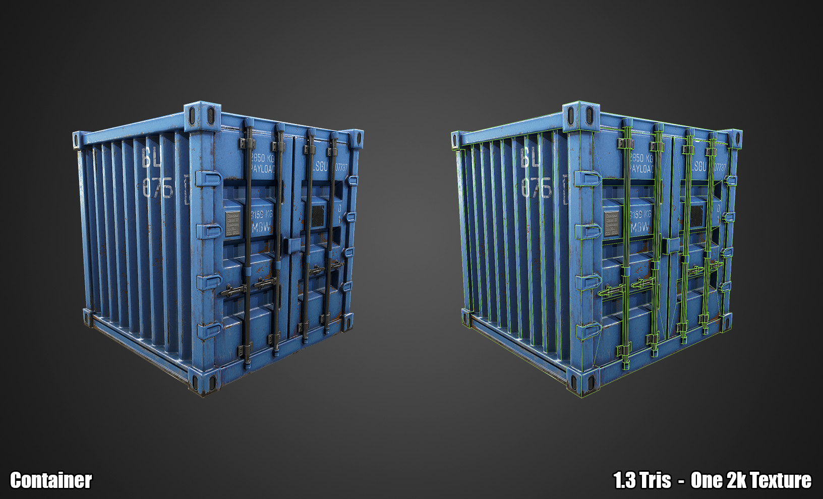 ArtStation - Container Mech | Game Assets