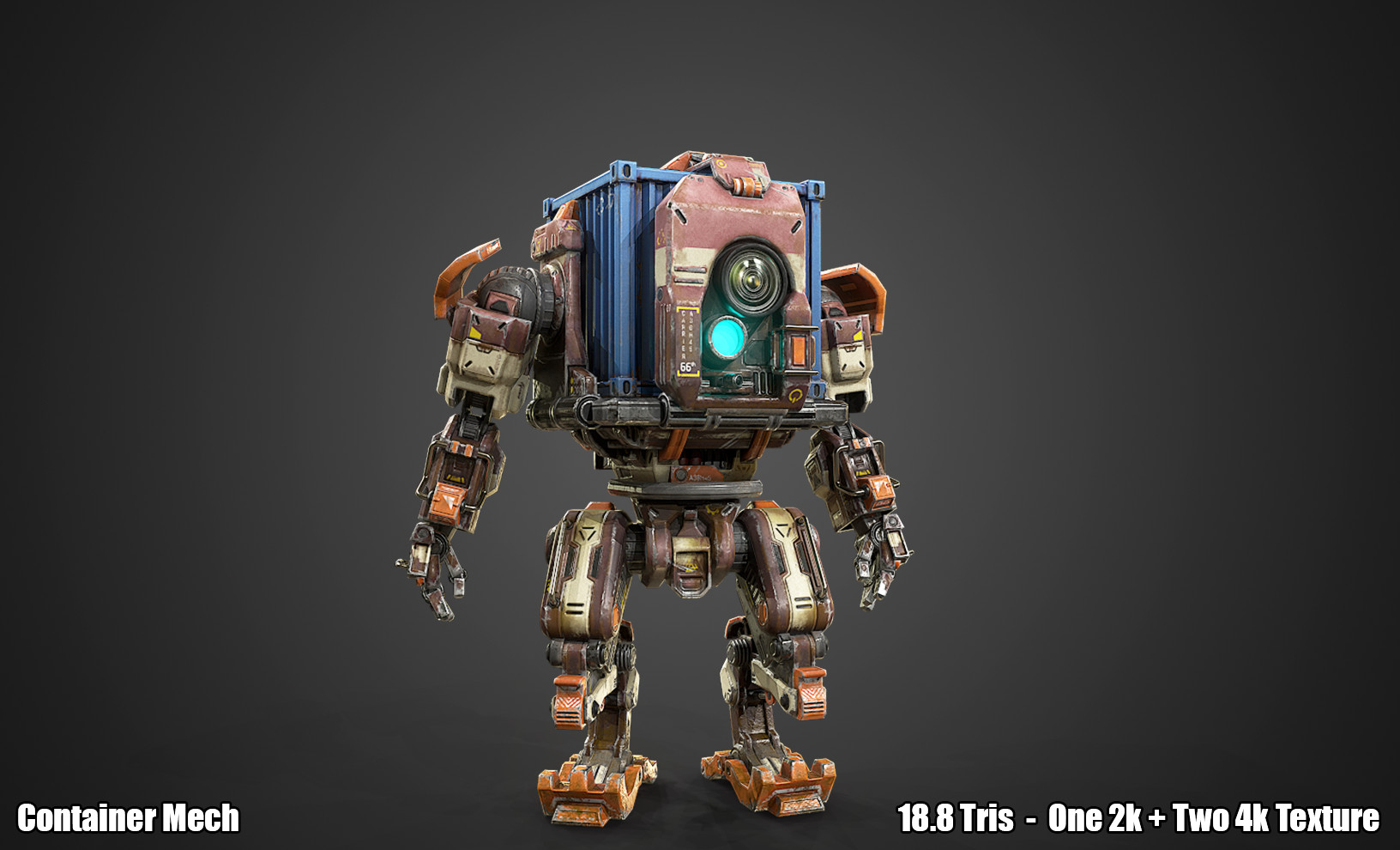 ArtStation - Container Mech | Game Assets