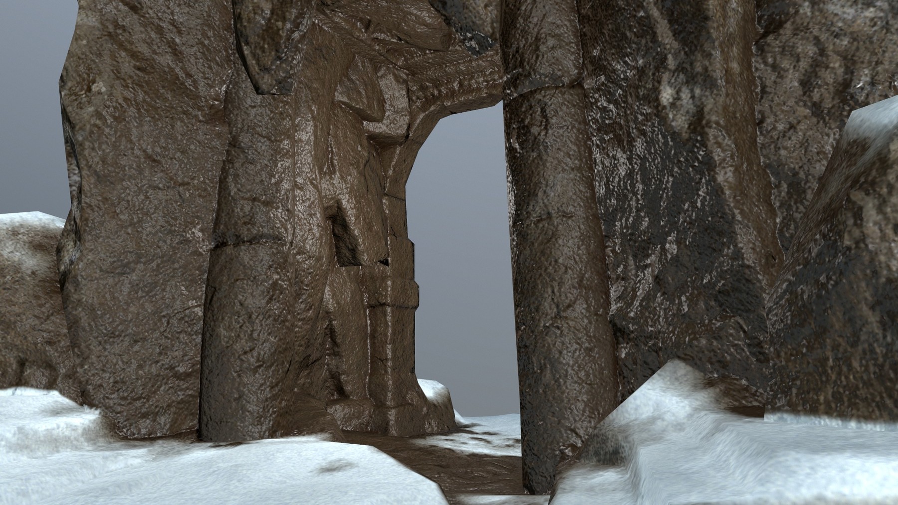 ArtStation - snow skull cave | Resources