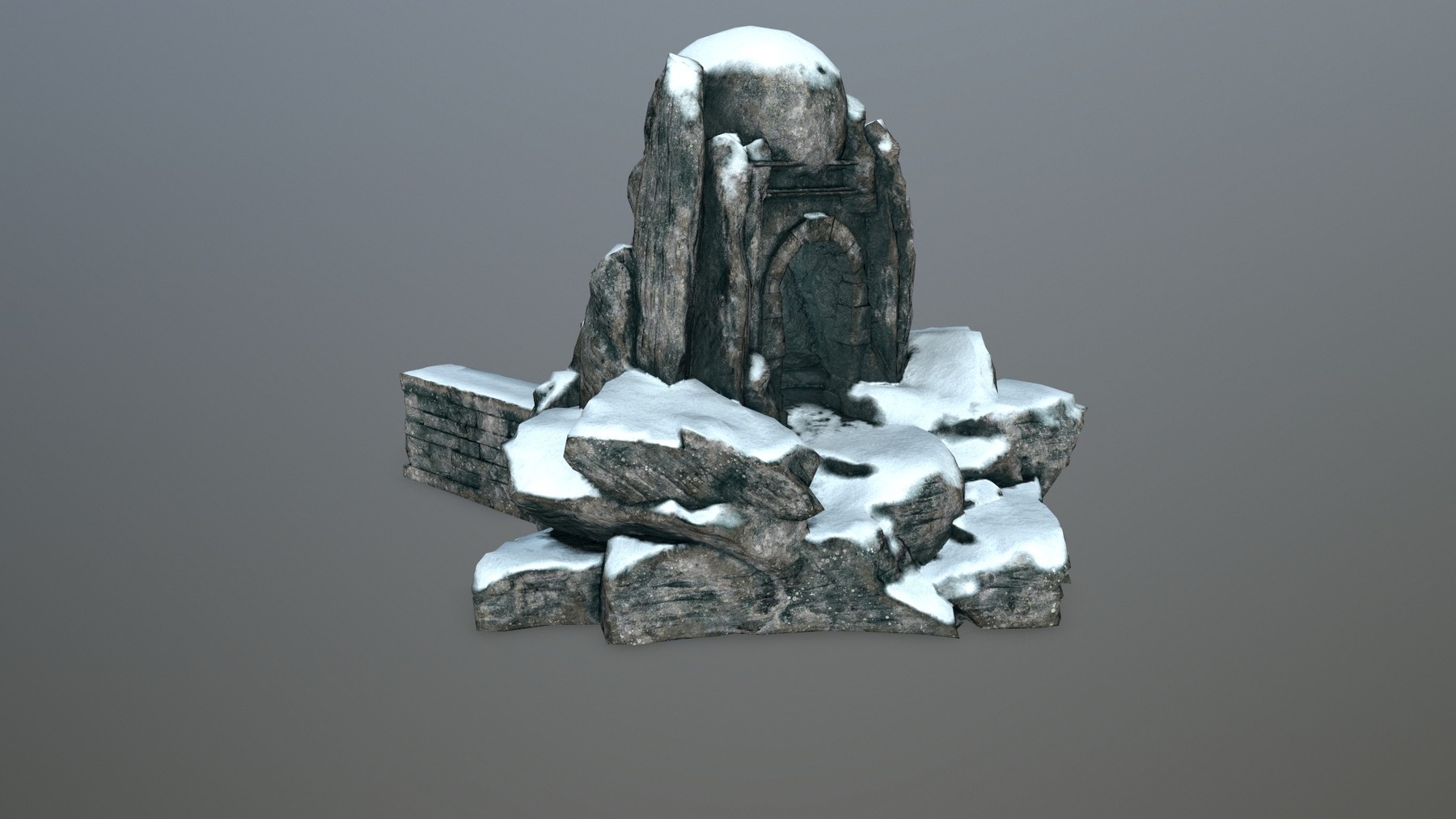 ArtStation - snow skull cave | Resources