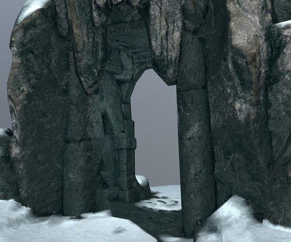 ArtStation - snow skull cave | Resources