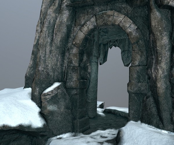 ArtStation - snow skull cave | Resources