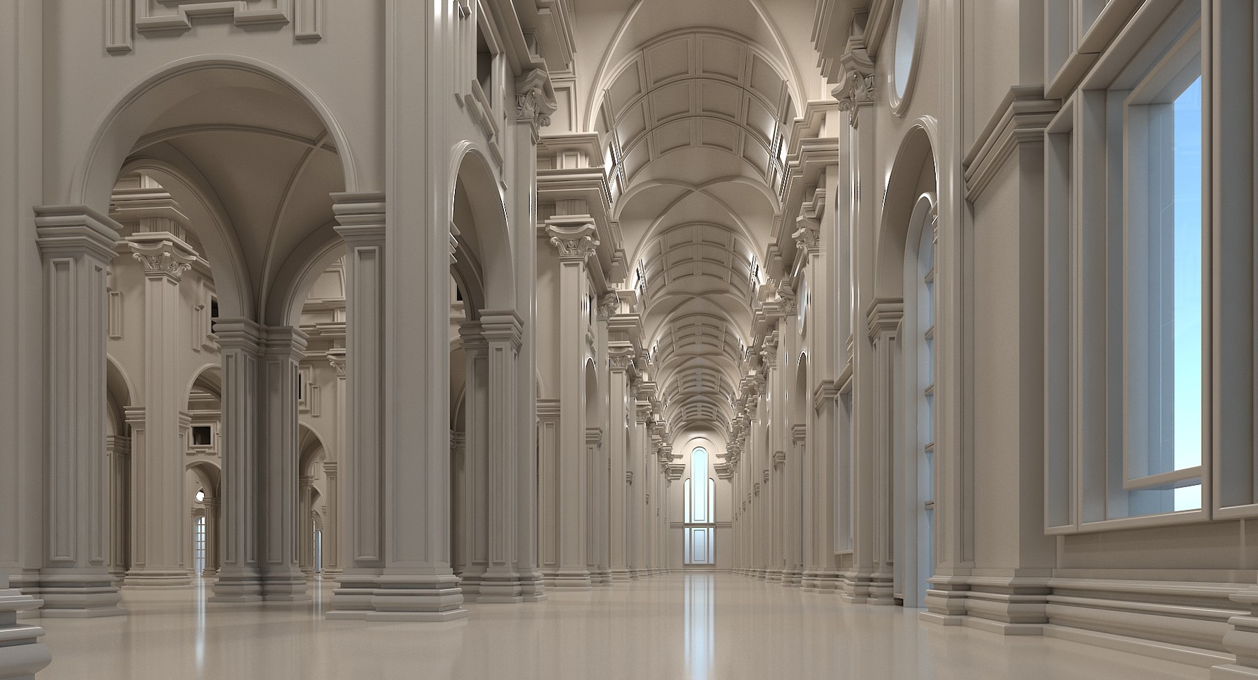 ArtStation - Classical Historic Interior Scene | Resources