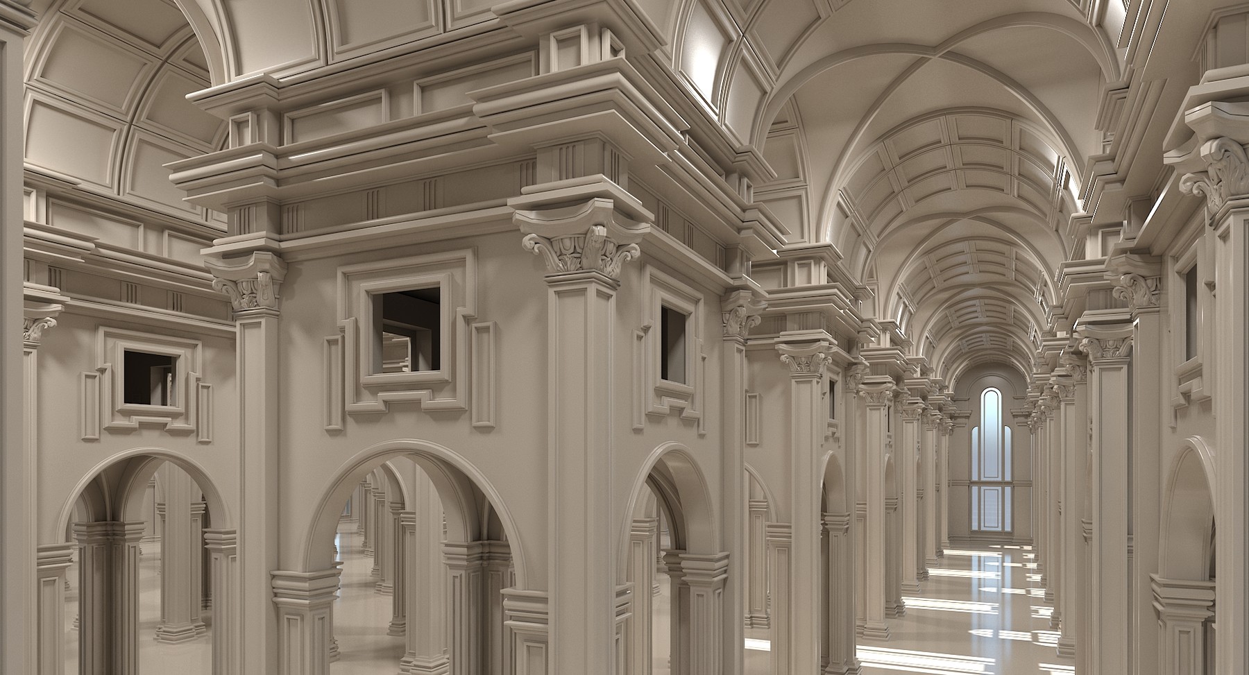 ArtStation - Classical Historic Interior Scene | Resources