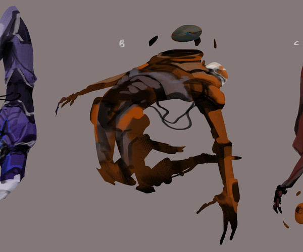ArtStation - Project 1: Corball - First 5 Characters | Tutorials