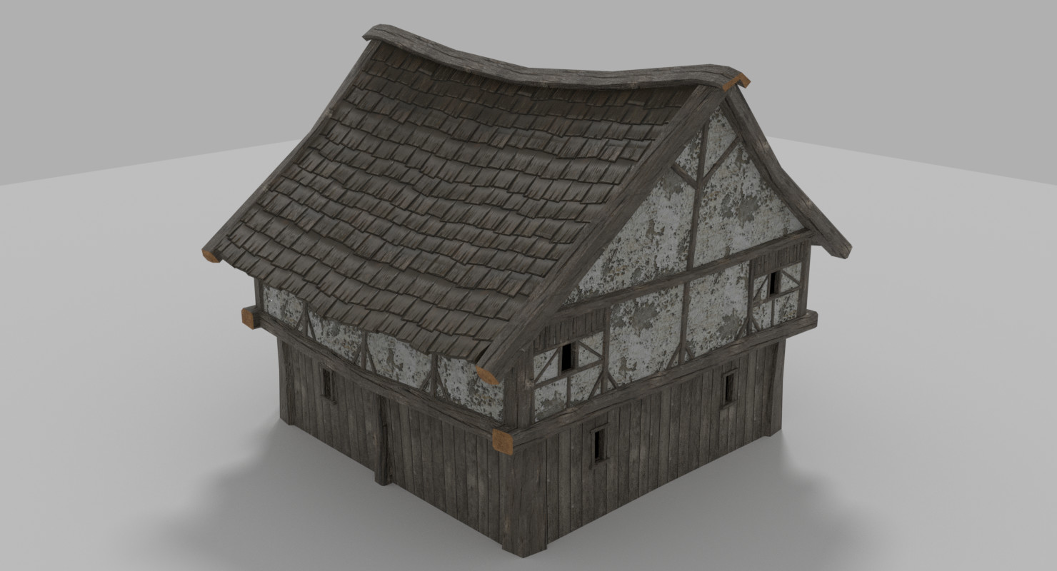 ArtStation - Medieval House PRB | Resources